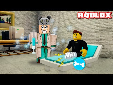 Çılgın Doktor Oldum!! - Panda ile Roblox Doctor's Office Simulator