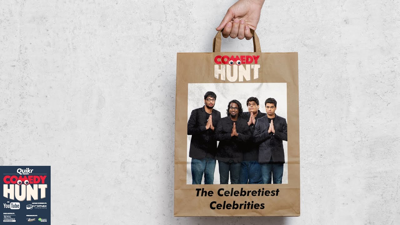The Celebretiest Celebrities | Comedy Hunt - YouTube