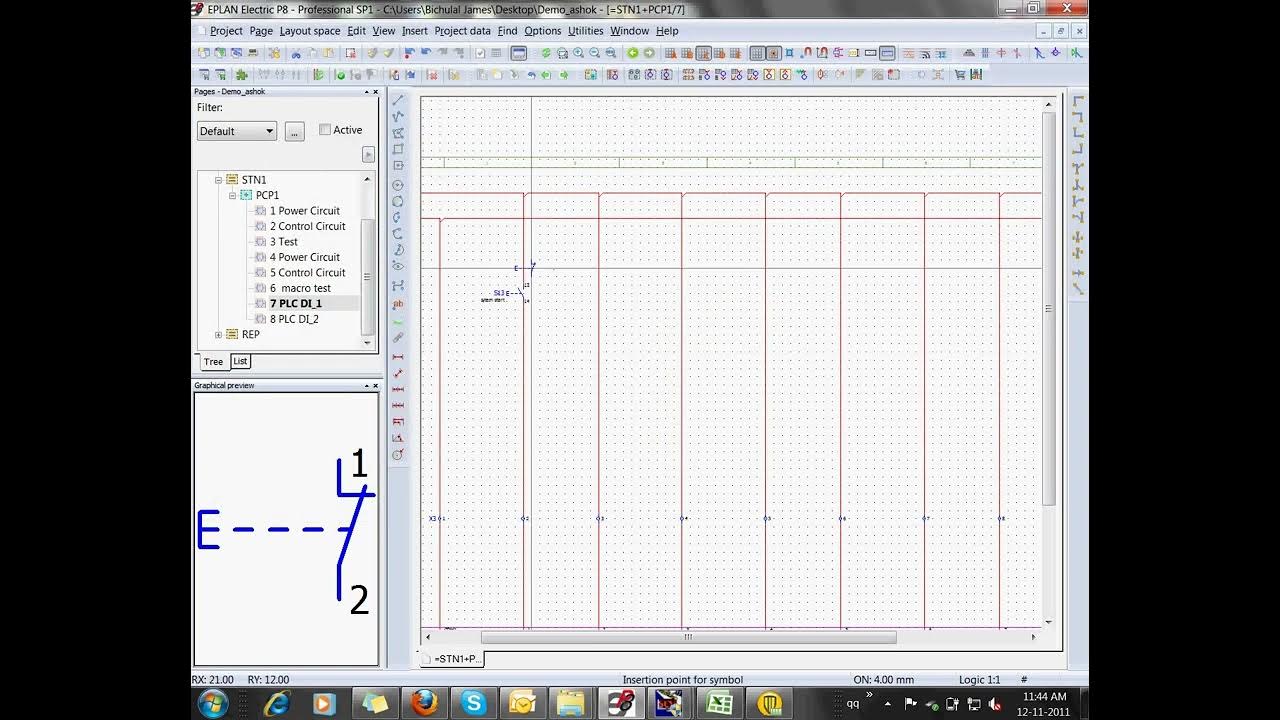 Eplan P8 | Tutorial | PLC Circuit 3 - YouTube