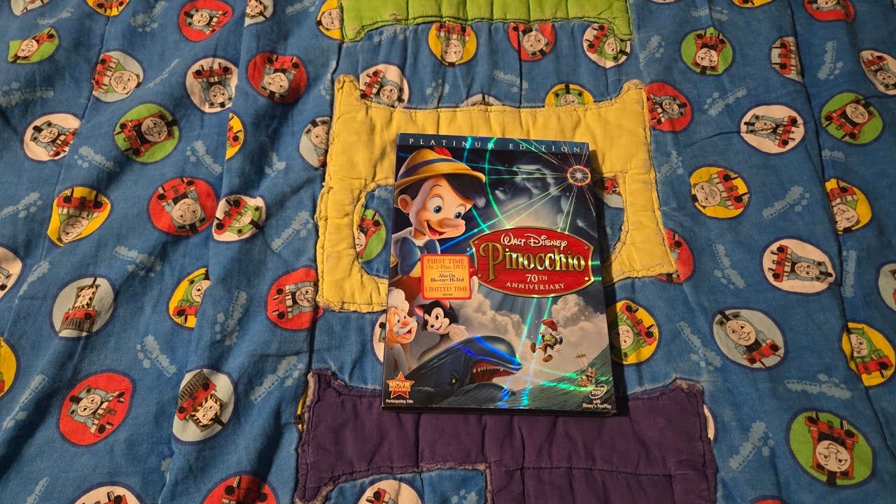 Opening to Pinocchio 70th Anniversary Platinum Edition Disc 1 2009 DVD ...