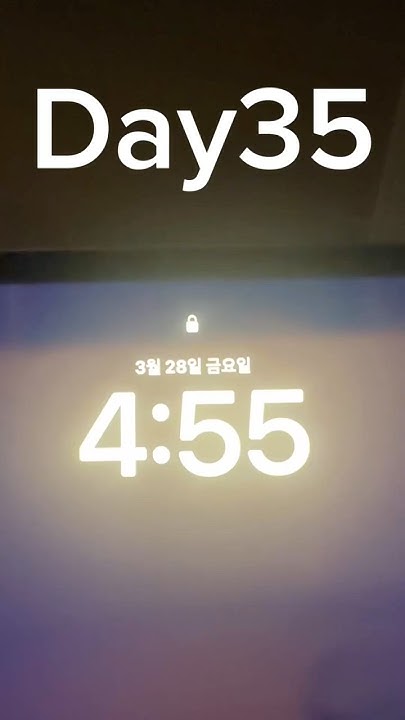 연중무휴 새벽일지 day35 - YouTube