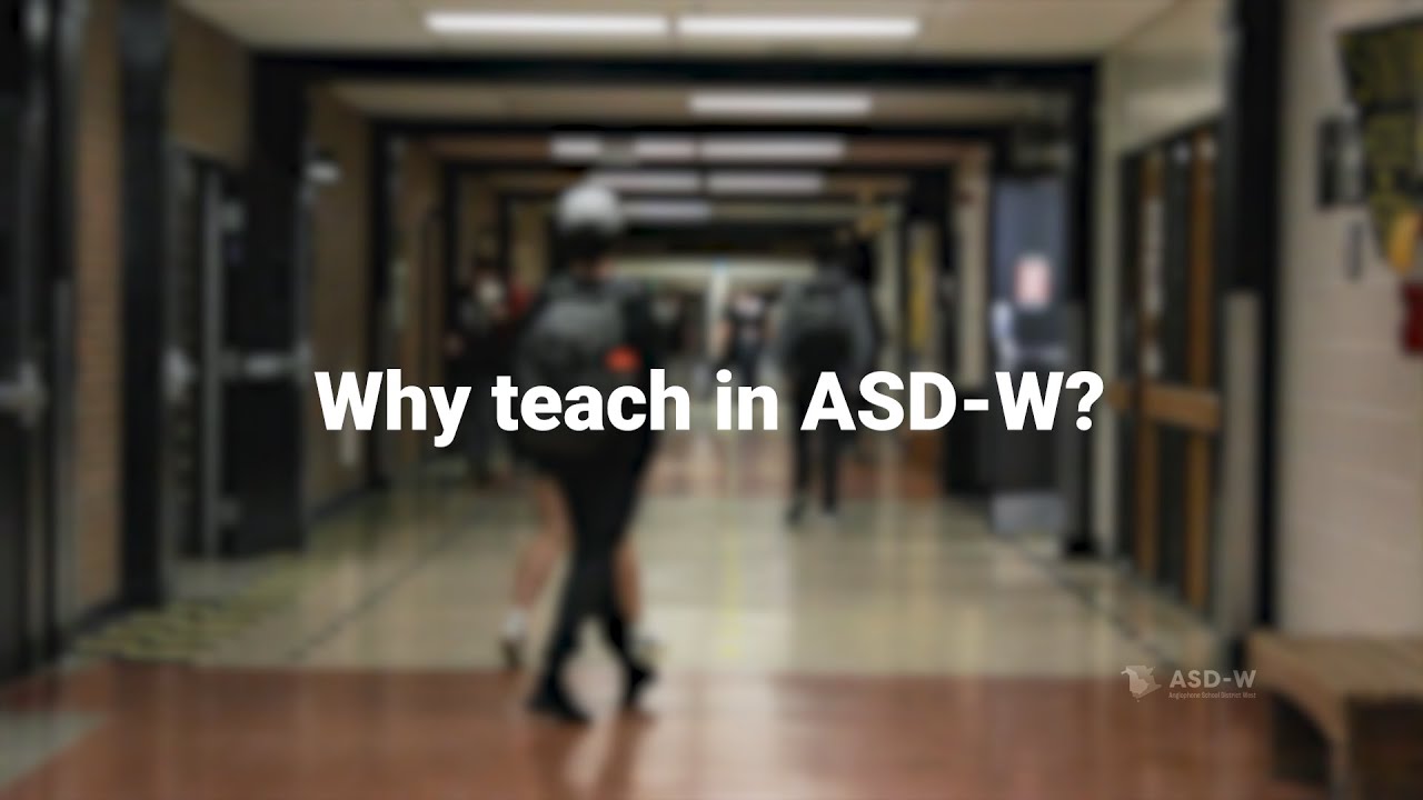 Why Work in ASD-W? - YouTube