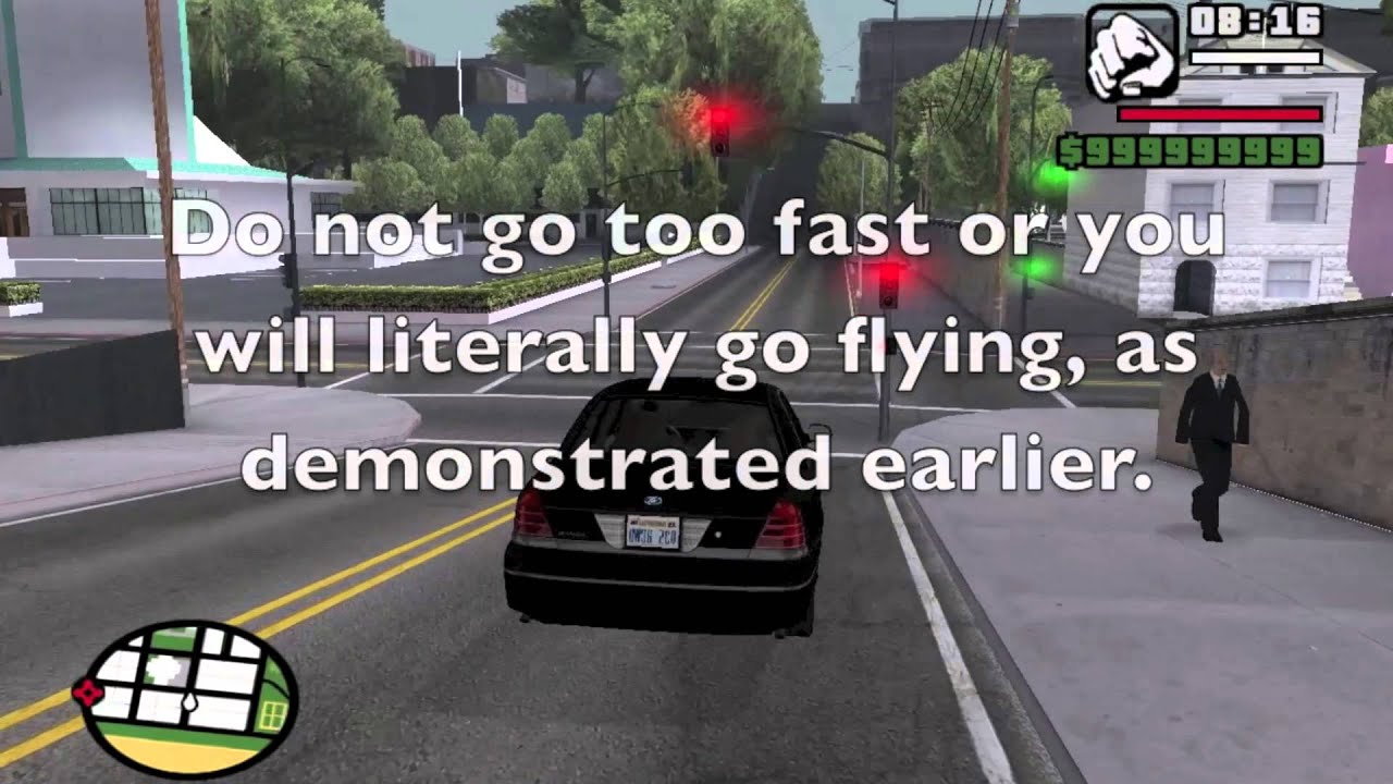 Turn off the engine GTA SA (CHEATS) - YouTube