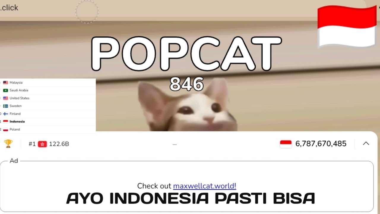 BANTU TAP TAP POPCAT UNTUK 10 BESAR | BERSAMA @WindahBasudara - YouTube