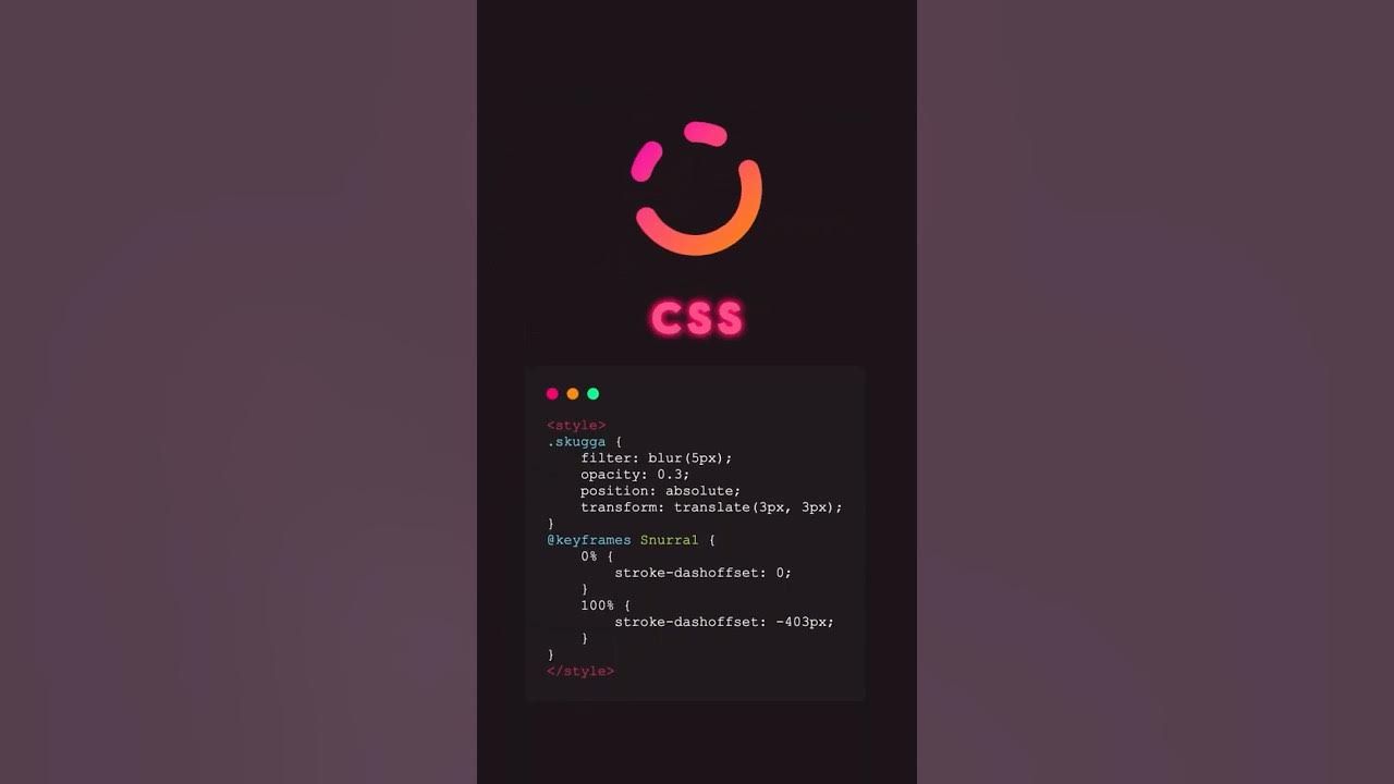 Trendy Spinner Design - Pure CSS & HTML Animation #coding #design #fyp #programming #html # ...