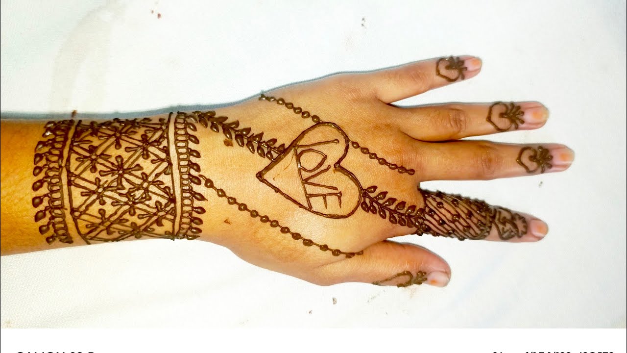 Love mehendi tutorial, letest mehendi disign, 2025 mehendi tutorial ...