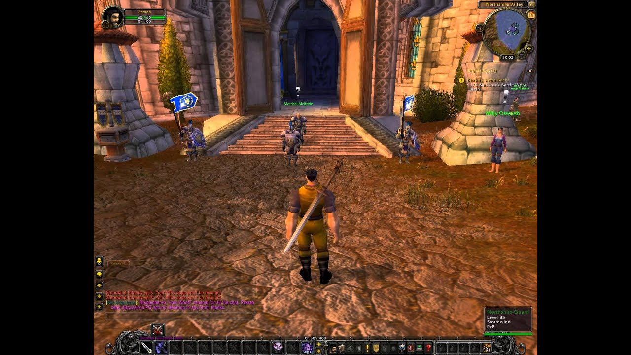 World of Warcraft Grey Item Sell Marco - YouTube