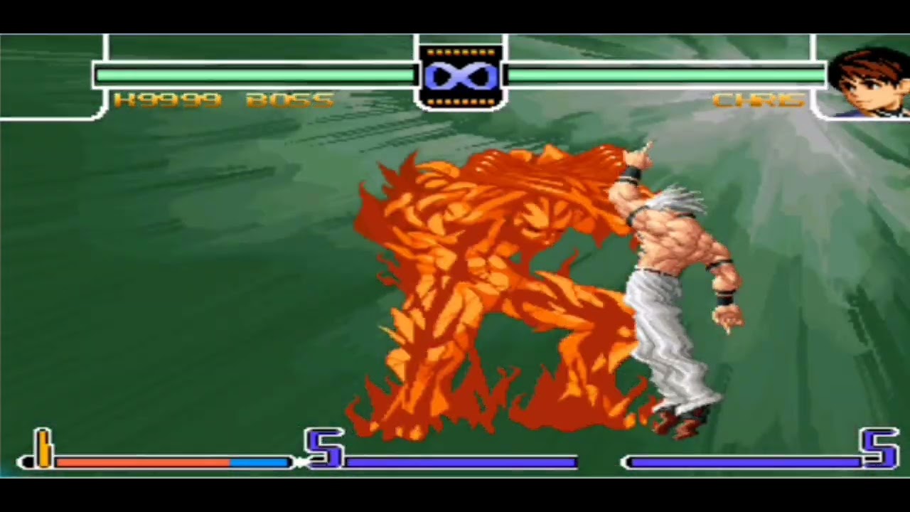 K9999 Super Oculto vs Orochi Chris Oculto [KOF 2002] - YouTube