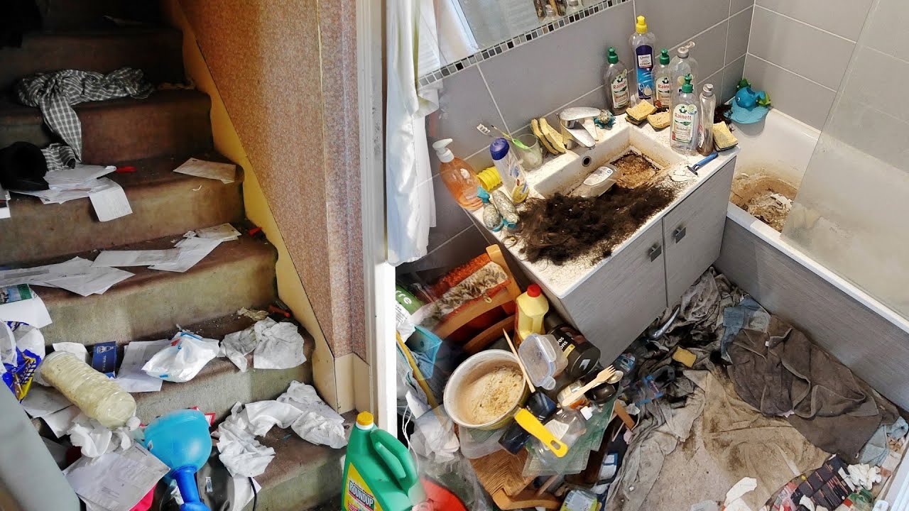 😱A house that hasn't been cleaned for three years. 🤮Clean With Me ...