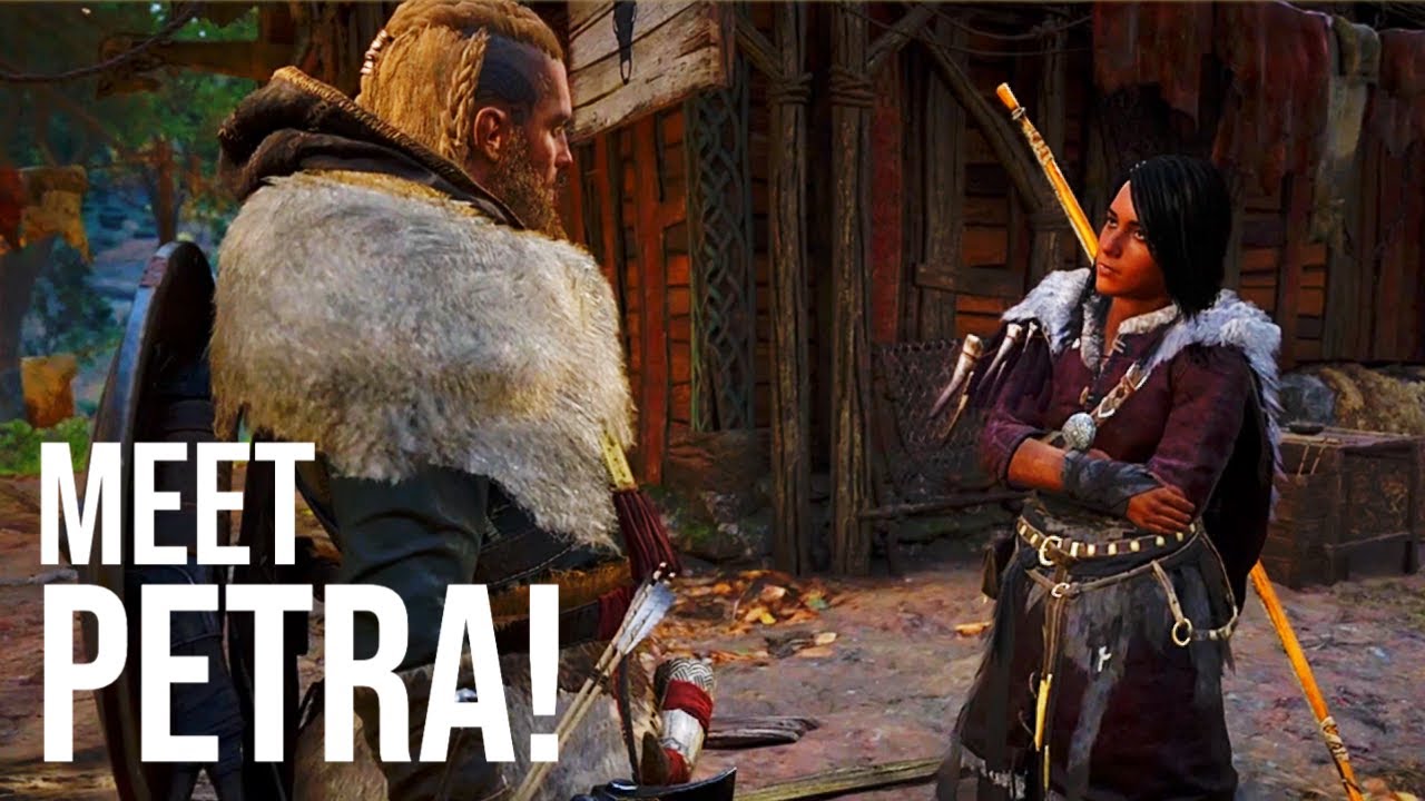 MEET PETRA! AC VALHALLA | Hunter's Hut | Kill Wolves Leicestershire ...