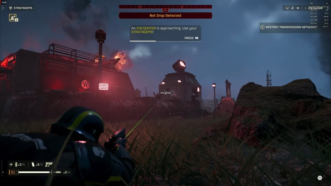 Helldivers 2 Grind Uncut Fun Playthough 1080p HD Gameplay 2 - YouTube