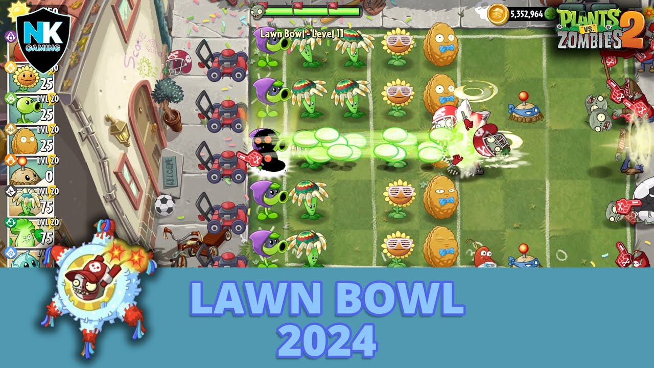 PvZ 2 - Lawn Bowl 2024 - Level 11 - YouTube