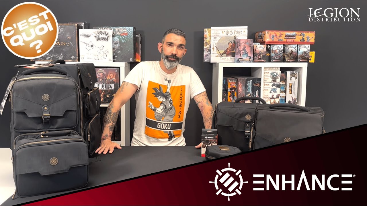 C'est quoi ? Enhance Gaming : les sacs et accessoires premiums ! - YouTube