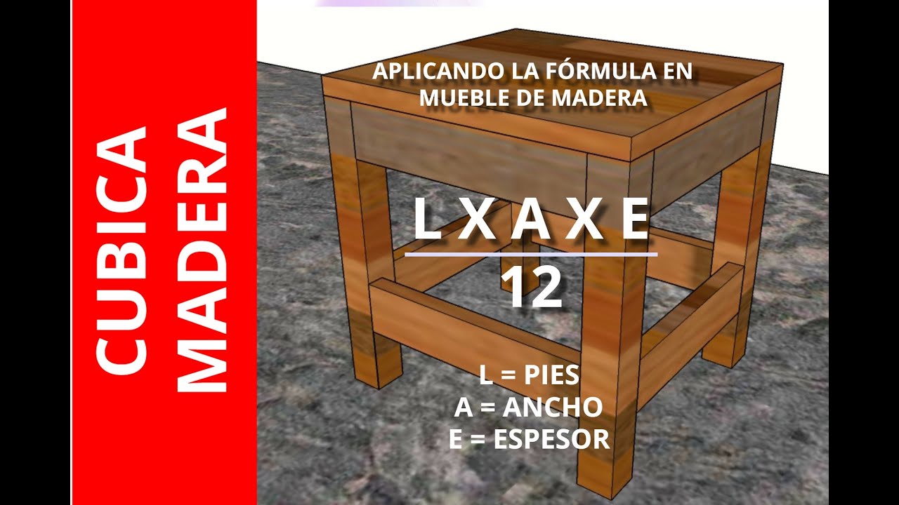 COMO CUBICAR MEDIDAS PARA MUEBLE DE MADERA DESDE CERO || APLICANDO LA ...