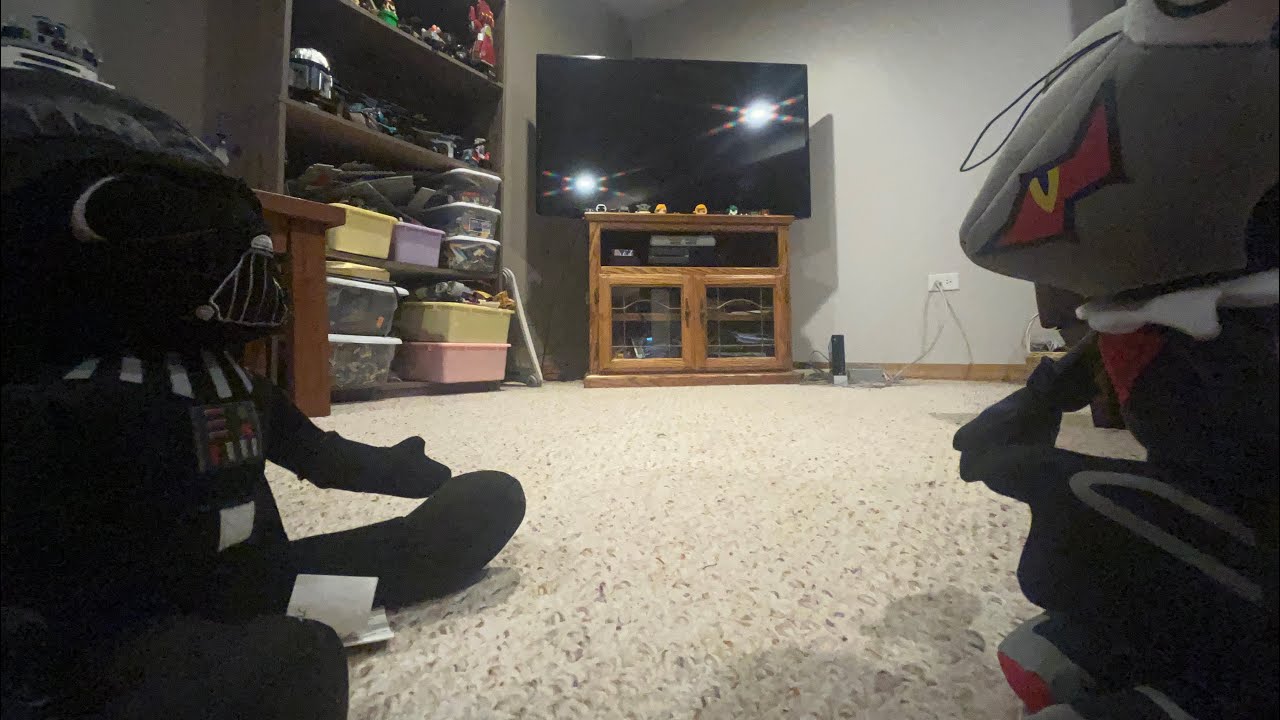 Plush Battle - Darth Vader vs Infinite (Star Wars vs SEGA) - YouTube
