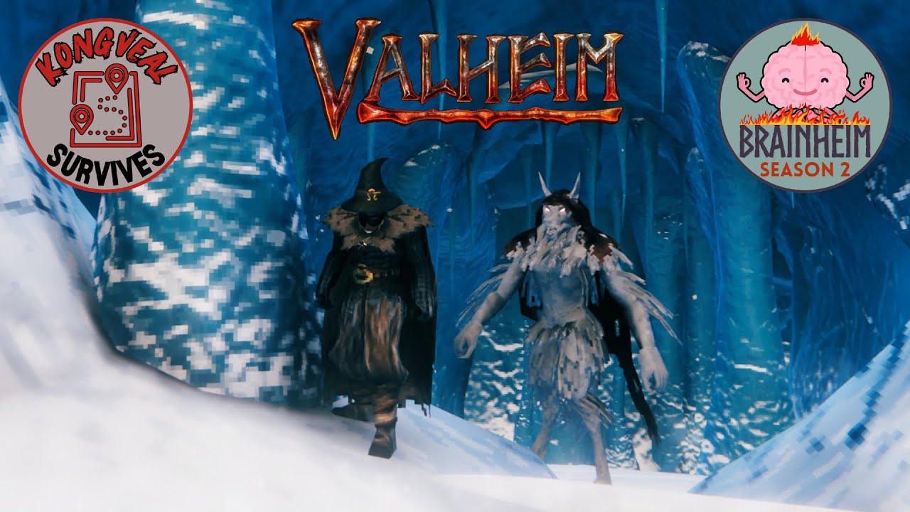 Brainhiem S2 E8: Making Friends In A Howling Cavern | Valheim - YouTube