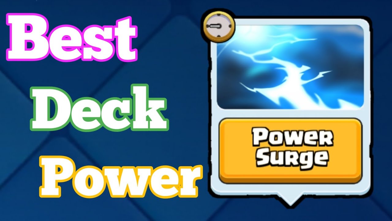 Best deck to beat power surge Challenge in Clash Royale - YouTube
