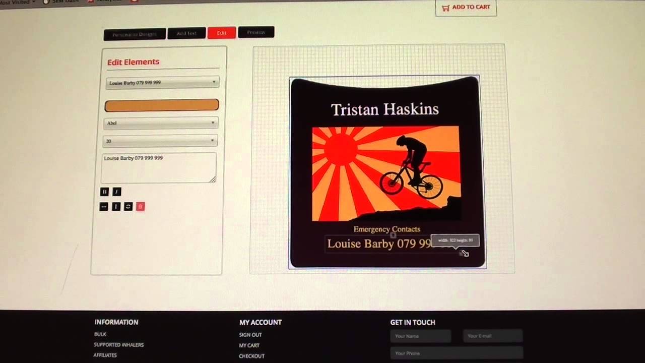 Asthma Stickers Online Guide - creating your customised Inhaler labels ...