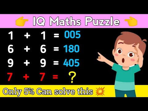 Maths IQ puzzle //#80 // Logical Maths puzzle //#logicalreasoning # ...