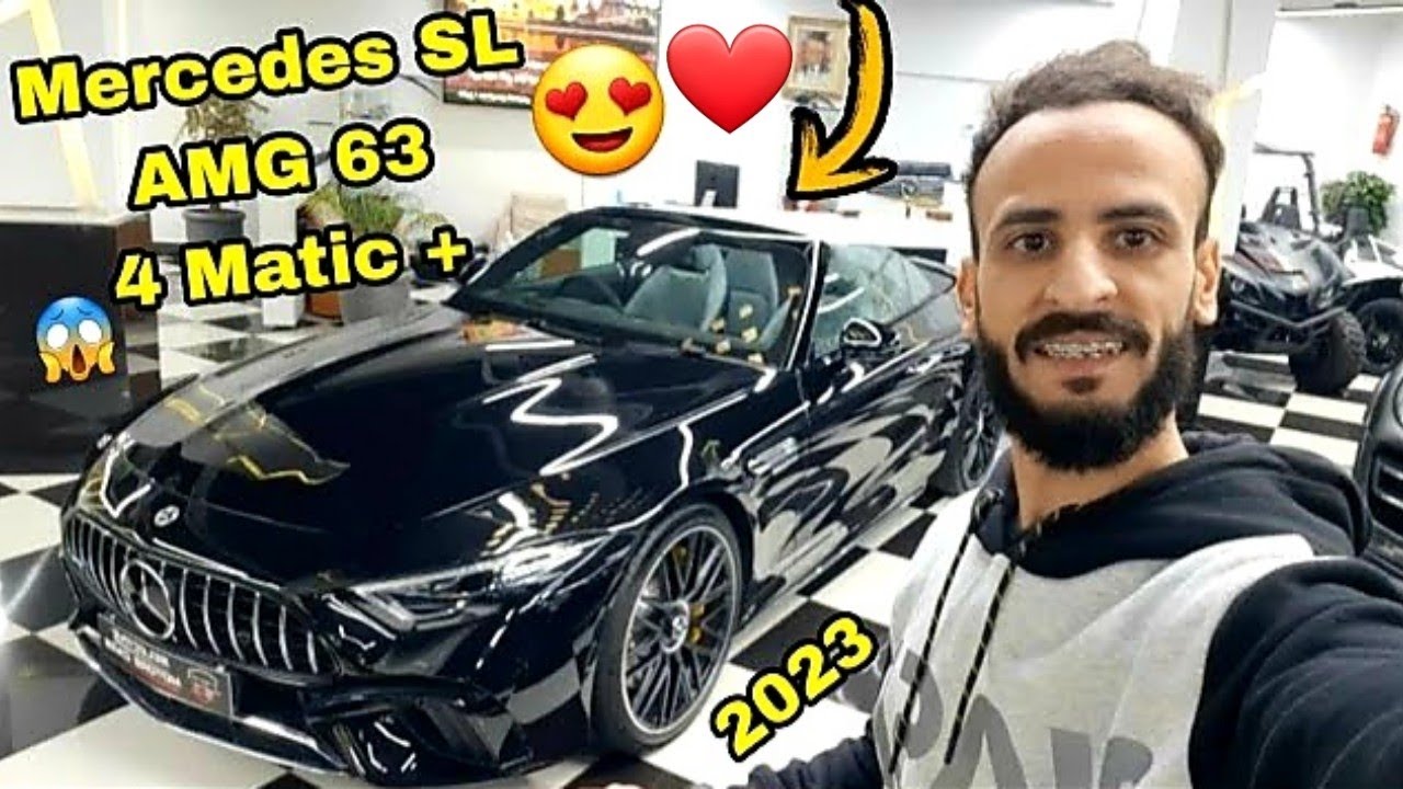 مراجعة آخر مرسيدس sl 63 amg 2023 التمن ديالها خيالي 340 مليون 😱 ...