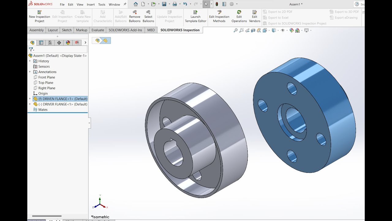 HOW TO DESIGN I PROTECTED TYPE FLANGE COUPLING I DRIVER AND DRIVEN ...