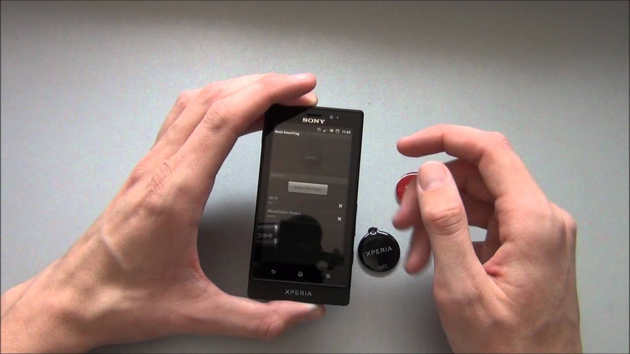 Sony Xperia Sola - Smart Tags - YouTube