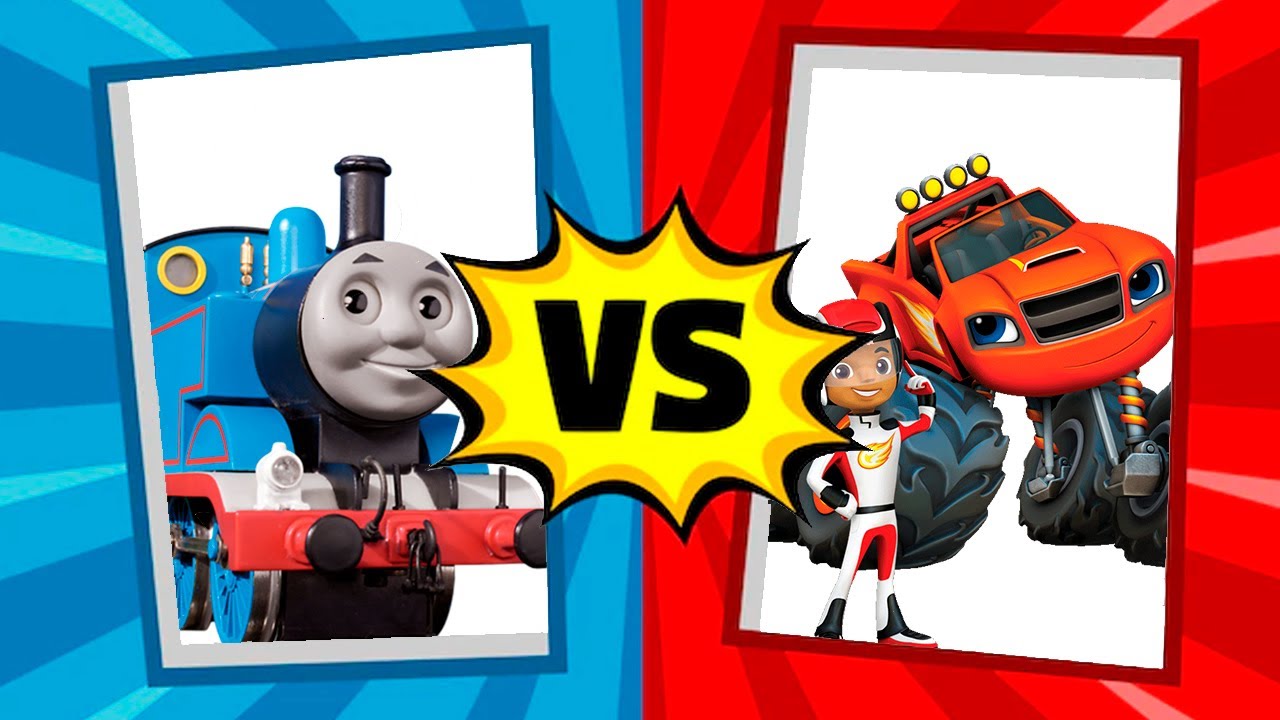 THOMAS AND FRIENDS VS BLAZE AND THE MONSTER MACHINE | Who Is Better ...