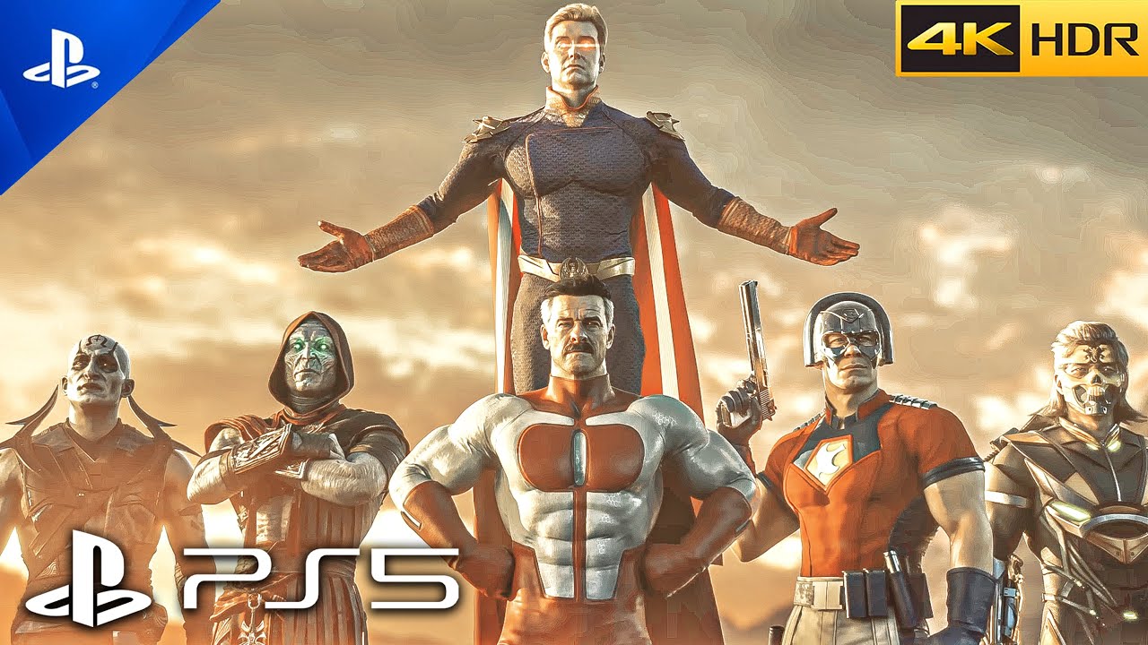 Mortal Kombat 1 Homelander, Omni Man & Peacemaker | Realistic Ultra ...