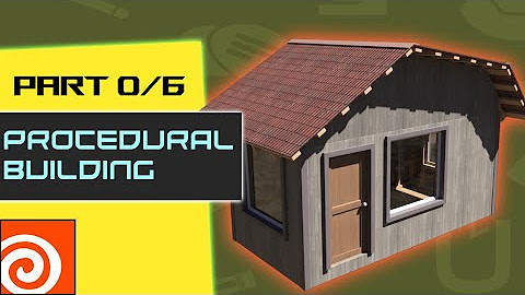 Procedural building tutorial COMPLETE - YouTube