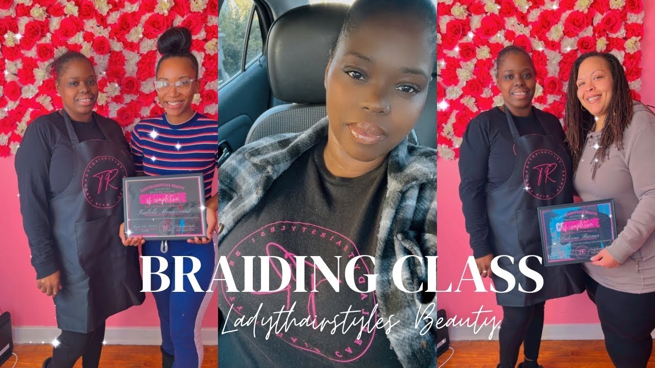 MY 5TH BEGINNERS BRAIDING CLASS #braiding #braidstylist - YouTube