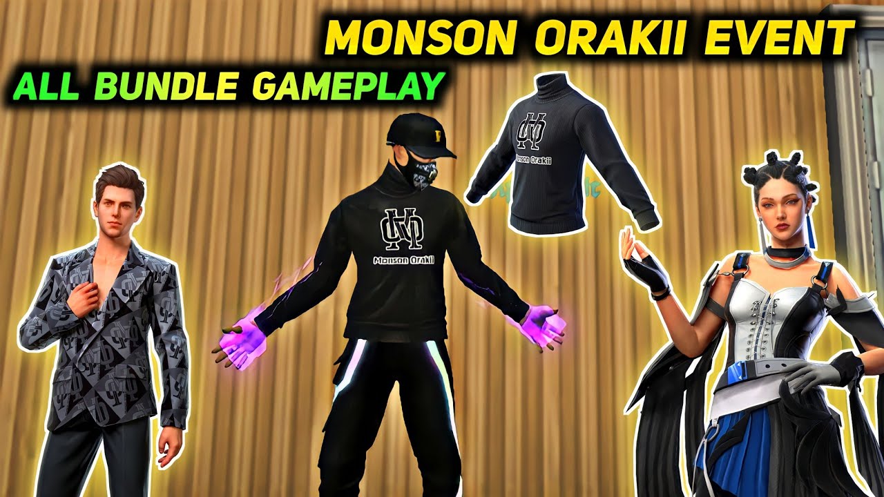 Monson Orakii Event - Essential Turtleneck Gameplay | Free Fire New ...
