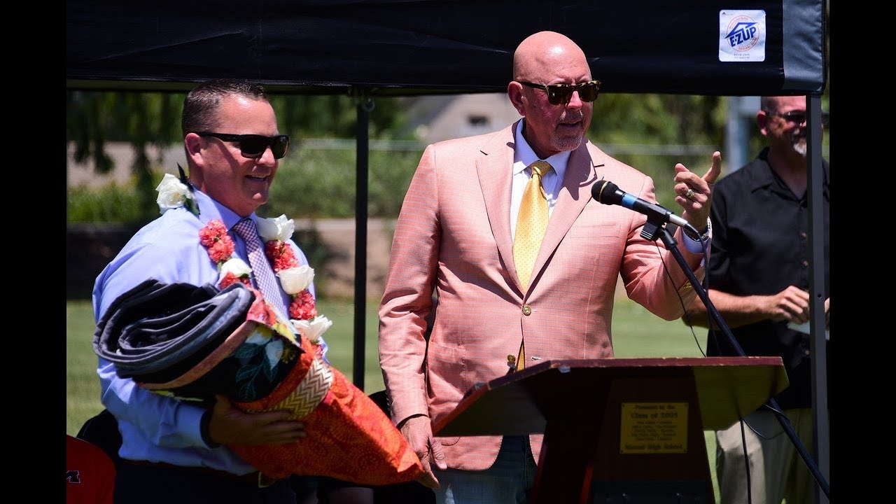 Merced coach Rob Scheidt talks about the construction of a new football ...