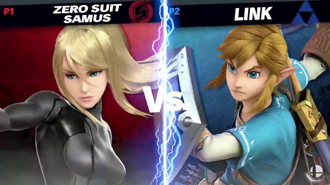 Zero Suit Samus And Link