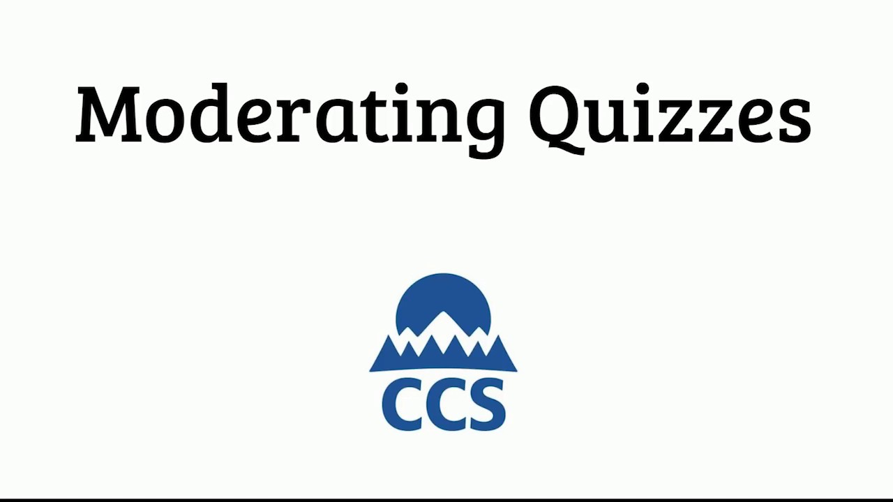 Moderating Quizzes In Canvas YouTube Moderating Quizzes In Canvas YouTube