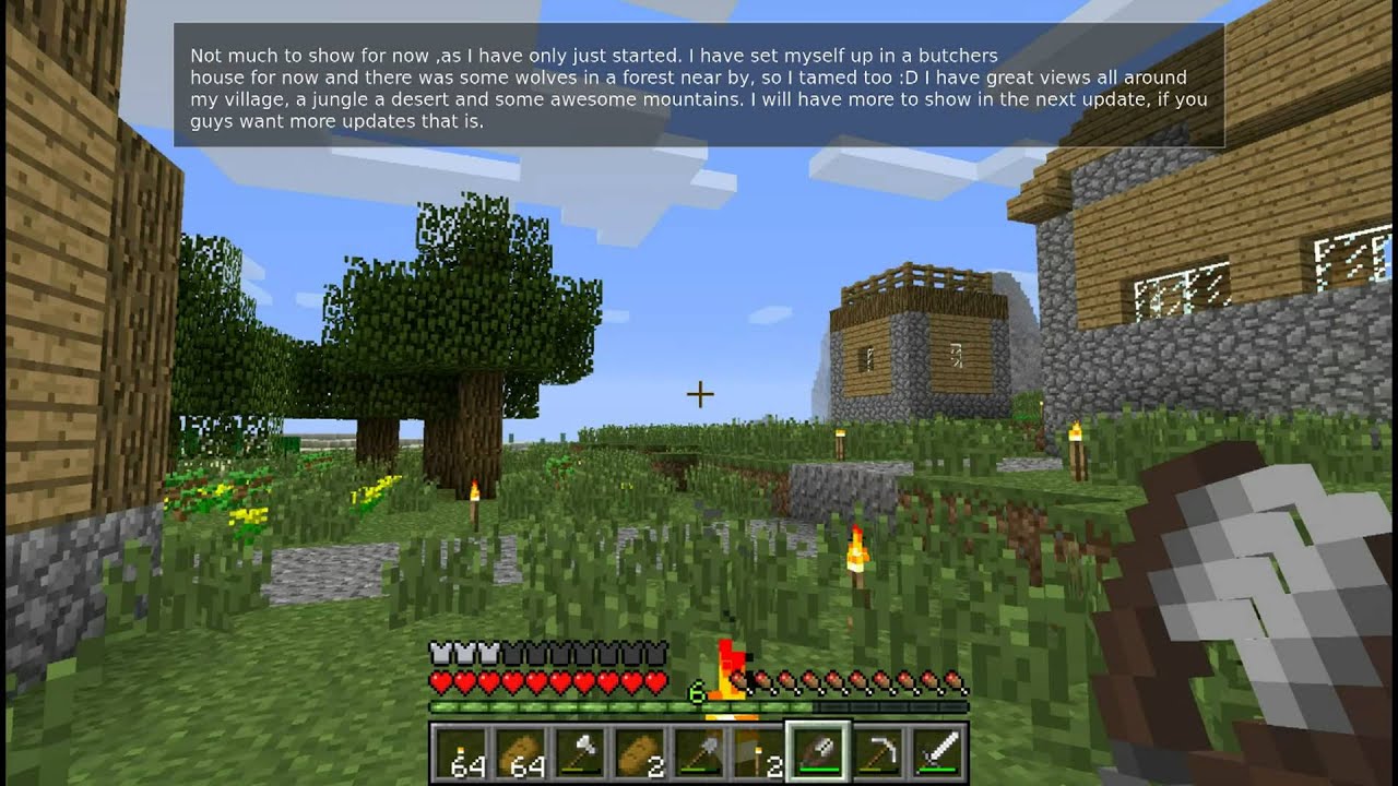 My New Survival World: Update 1 - YouTube