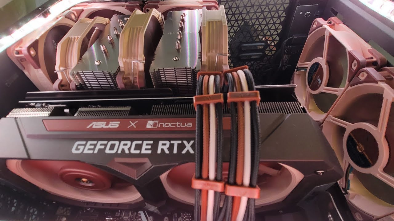 My GPU Sag FIX - 4 slot card - YouTube