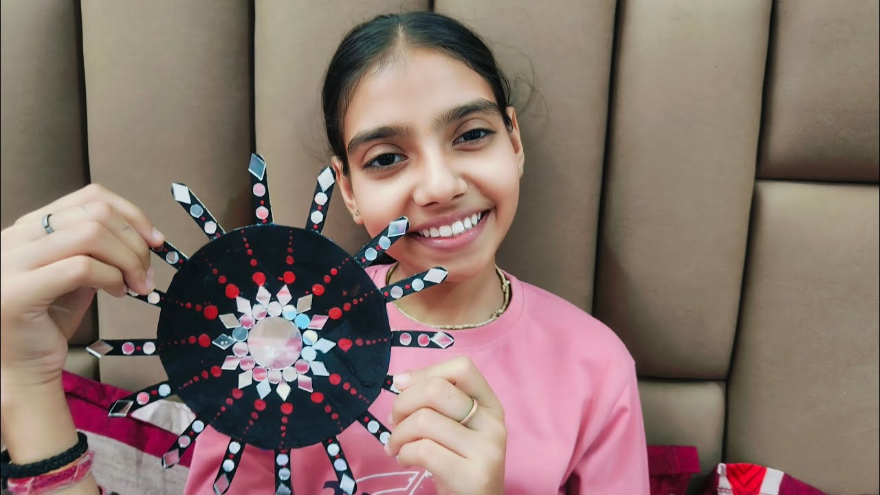 Amazing Mirror craft with Cardboard|By Anita Craft| #shorts #art # ...