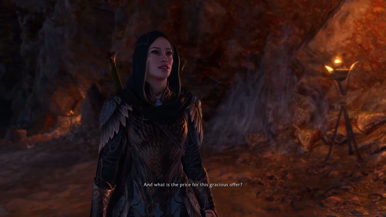 Shadow of War: Blade of Galadriel part 3 ~ The Thrall, Bow of Morgoth ...