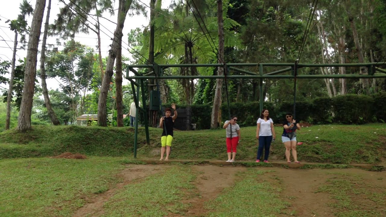 Mini Zipline - Eden Mountain Resort (DAVAO) - YouTube