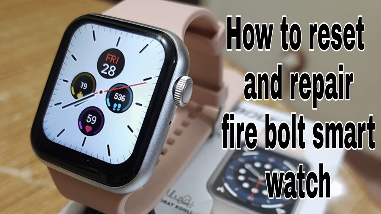 how to reset firebolt ring plus smart watch - YouTube
