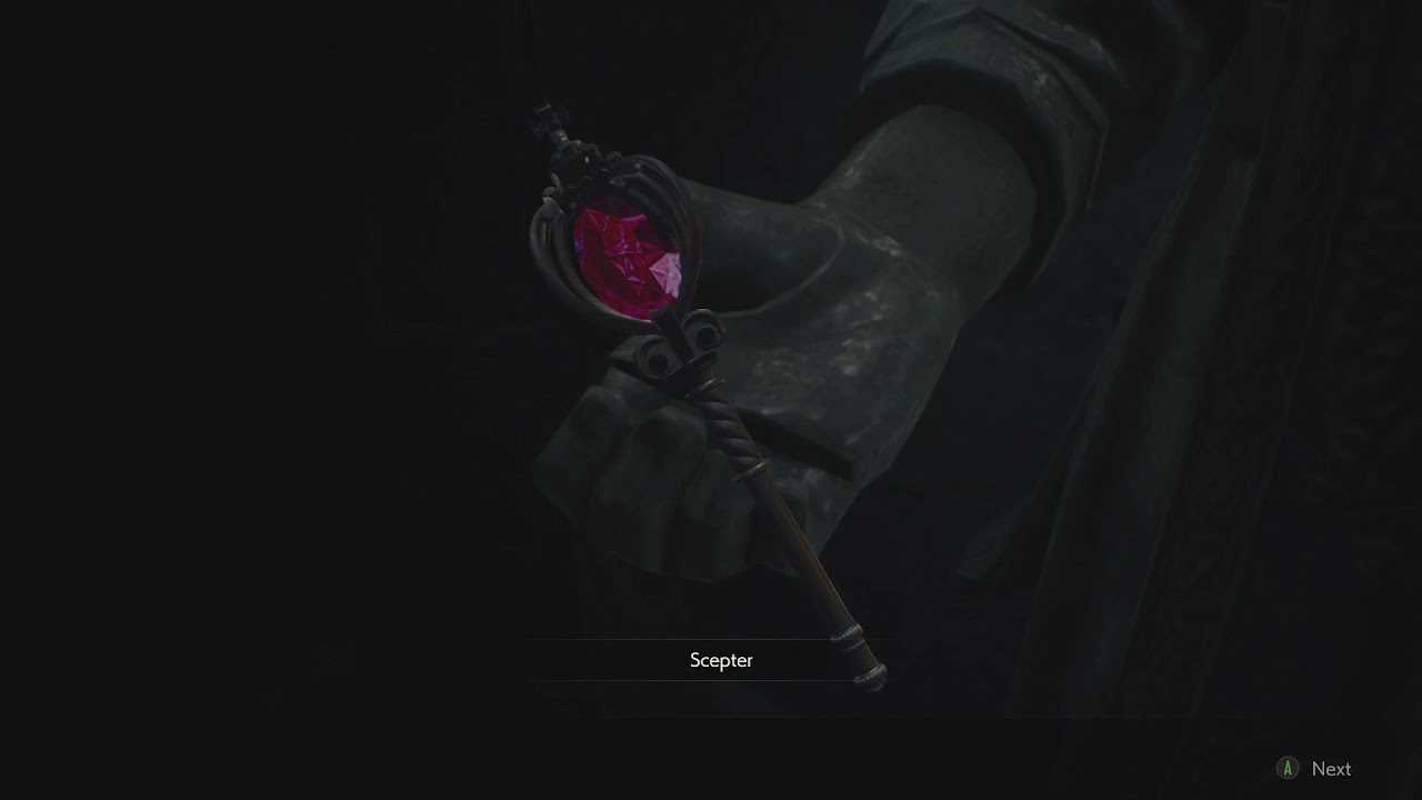 Statue Arm Red Jewel USB Dongle Puzzle Guide! Resident Evil 2 Remake ...