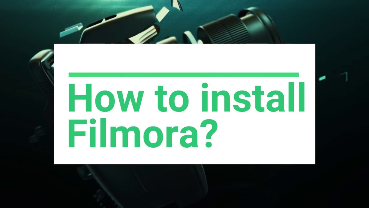 How to install a filmora Video Editior?||एक फिल्मोरा वीडियो संपादकीय ...