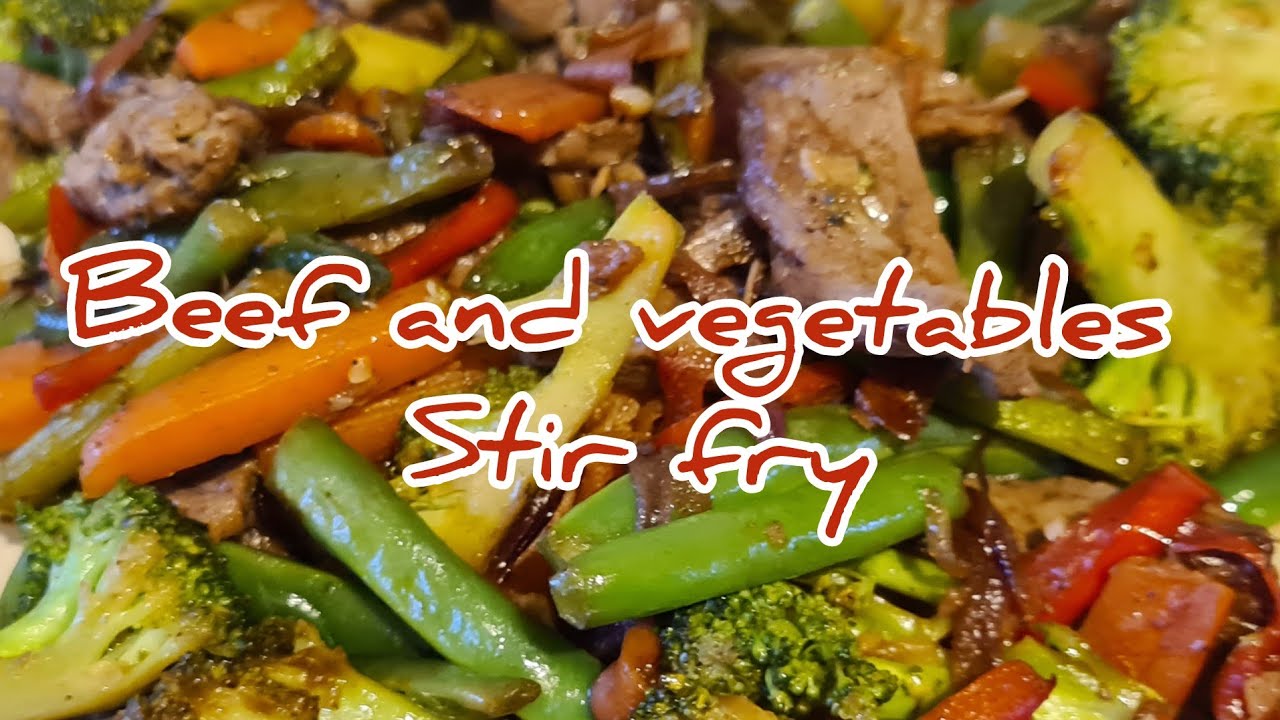 Beef and vegetables stir fry recipe |how to make the best beef stir fry ...