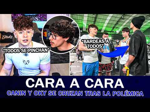 OKY Y CANIN SE CRUZARON EN UN GIMNASIO EN MEDIO DE LA \