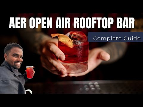 Inside AER Rooftop Bar Mumbai – 34th Floor Luxury! 🍸🌇 #rooftop #mumbai ...