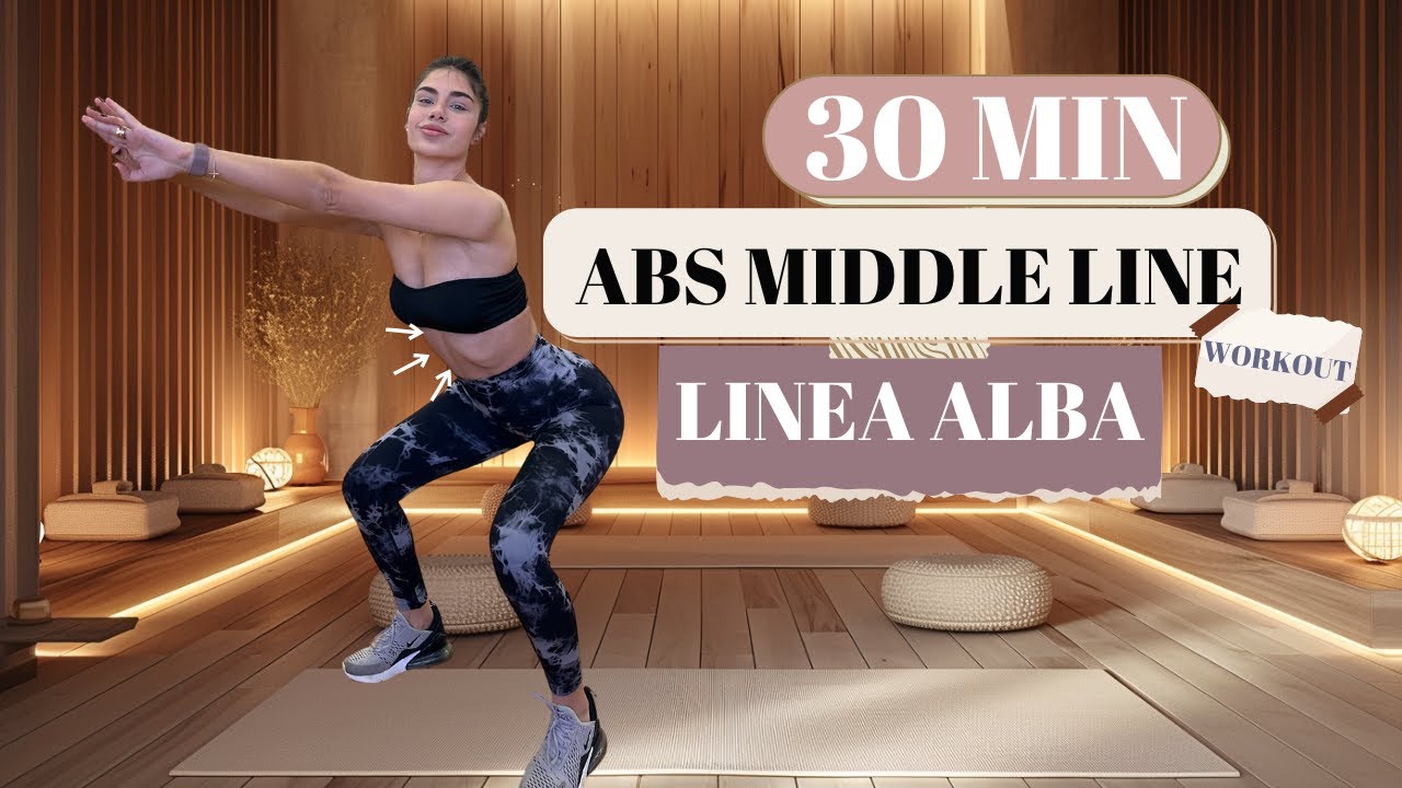 STOMACH MIDDLE LINE - 30 MIN LINEA ALBA/WHITE LINE WORKOUT - ADVANCED ...