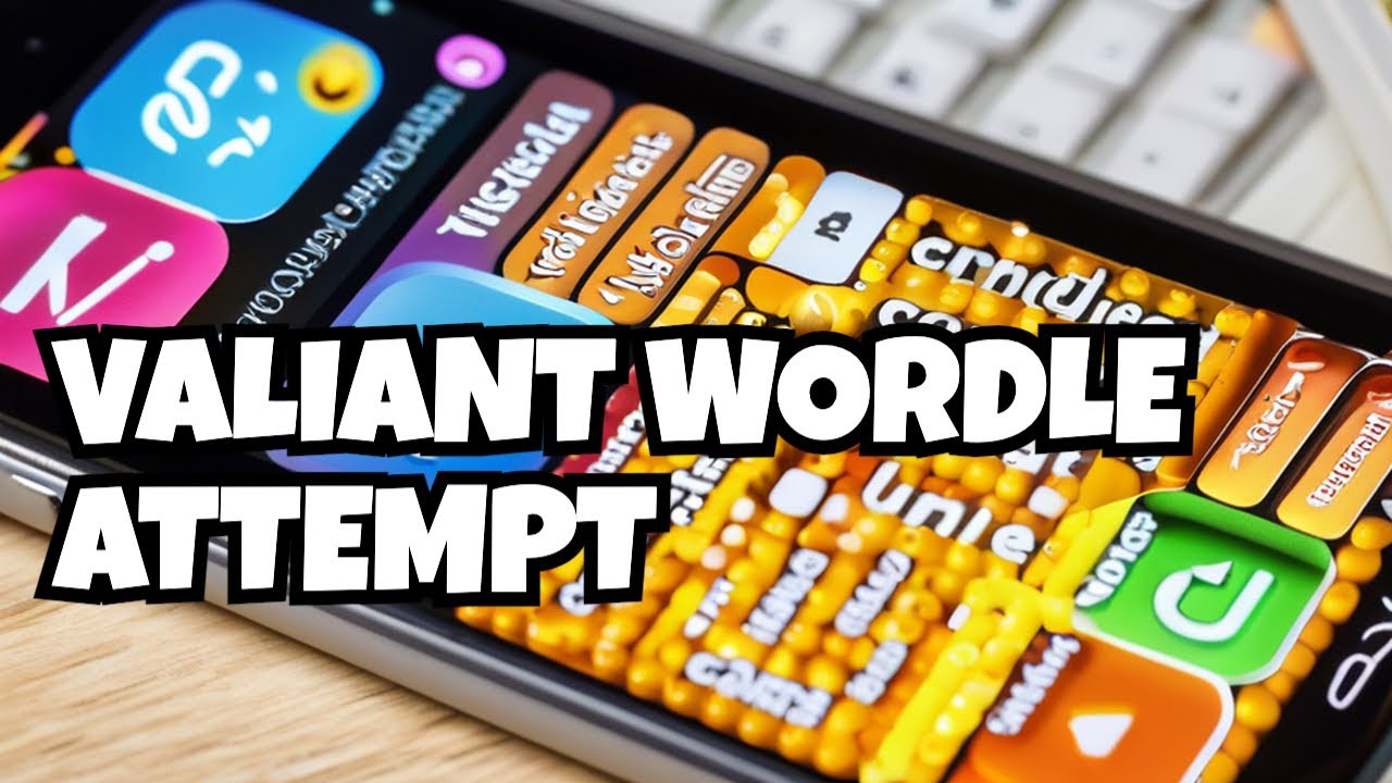 Wordle 2024 02 04 - make a valiant effort at this one, folks. - YouTube