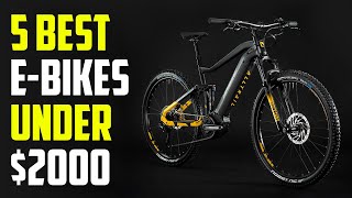 Top 5 Electric Bikes Under 2000 For 2024 Best E Bike Bang For Your Buck Techtrends Mp3 & Mp4 ...