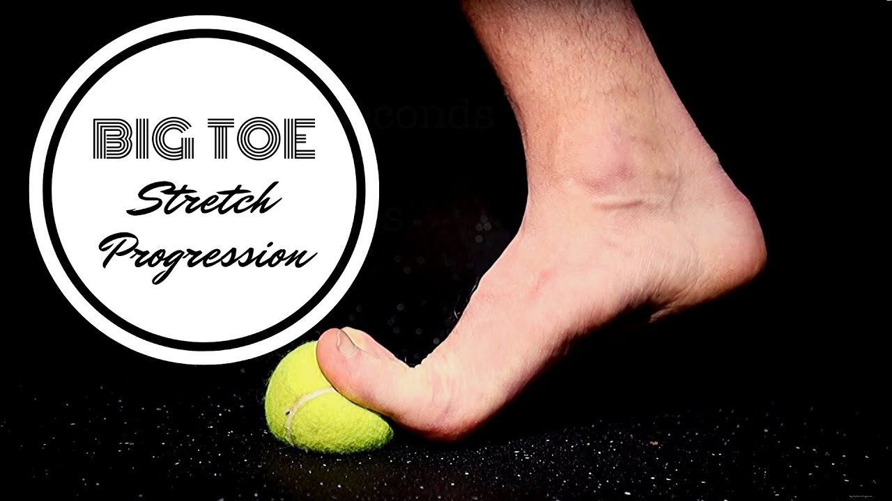 Big Toe Stretch Progression - YouTube