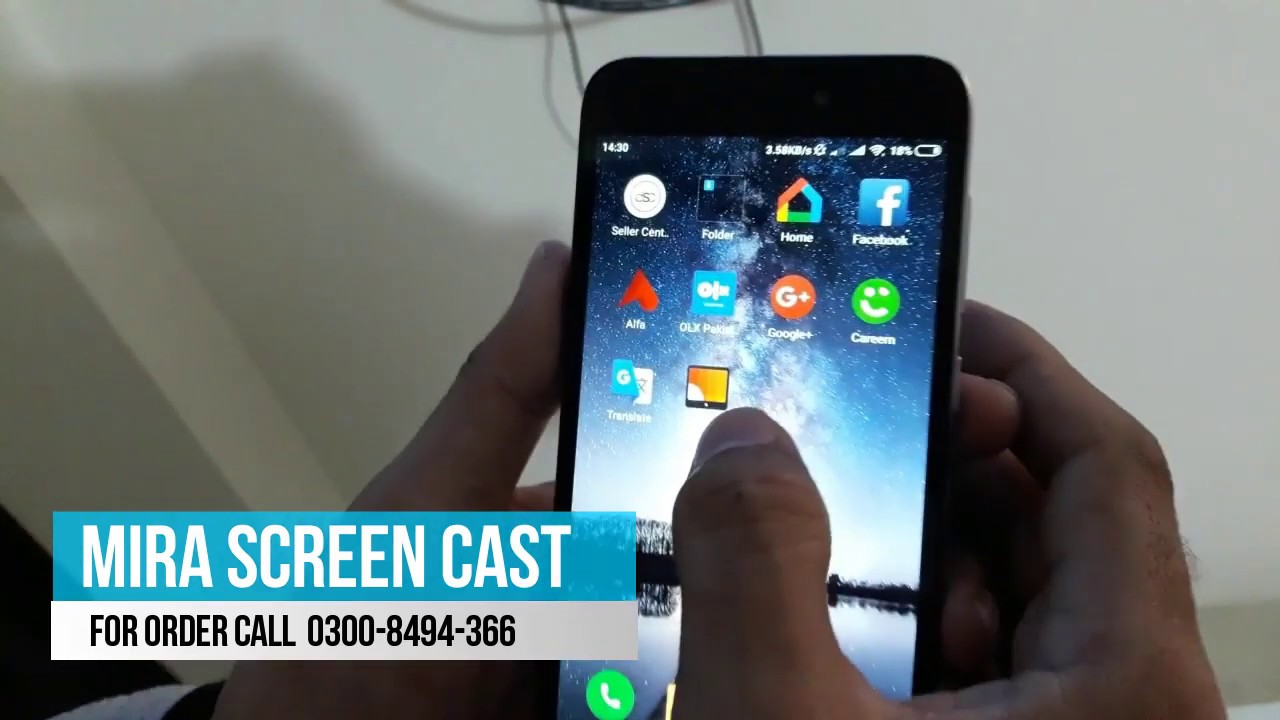 Mira Cast casting screen - YouTube